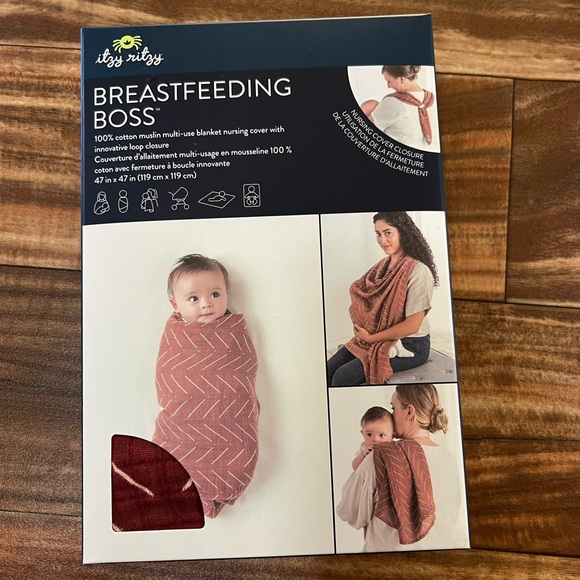 Itzy Ritzy | Other | Itzy Ritzy Multitasking Breastfeeding Boss Cotton ...